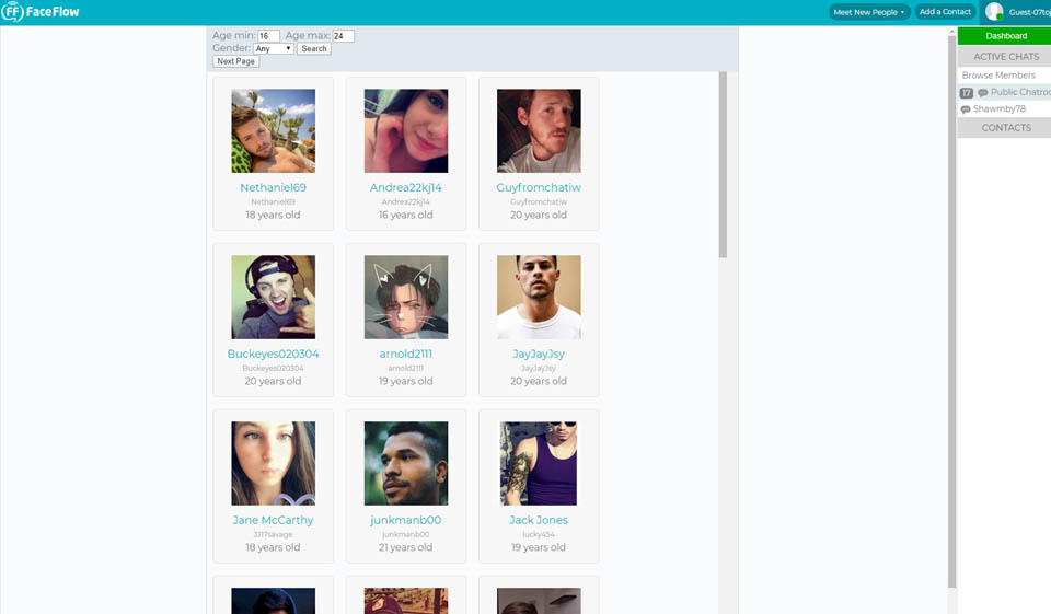 FaceFlow Recensione 2025: È un Sito di Incontri Legittimo ...